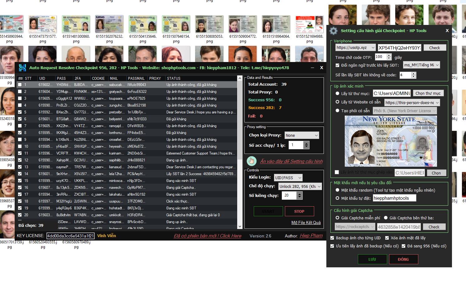 Tool Auto Giải Checkpoint 282 và 956 FB By Hiep Pham - Bí Kíp Mở Khóa Facebook Siêu Tốc Cho Dân ...